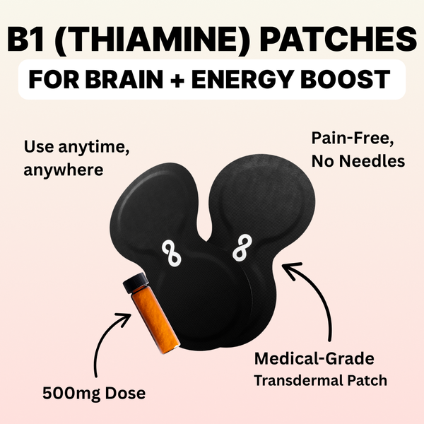 High Dose B1 (Thiamine) Patches – Ion Layer